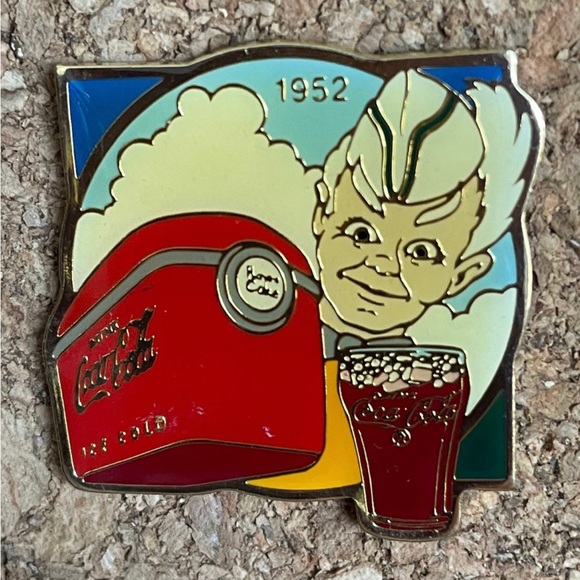 Coca Cola | Jewelry | Vintage Coca Cola 952 Sprite Boy Coke Enamel Pin ...